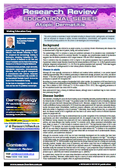 Dermatology Research Review Australian Free Update | Educational Series ...
